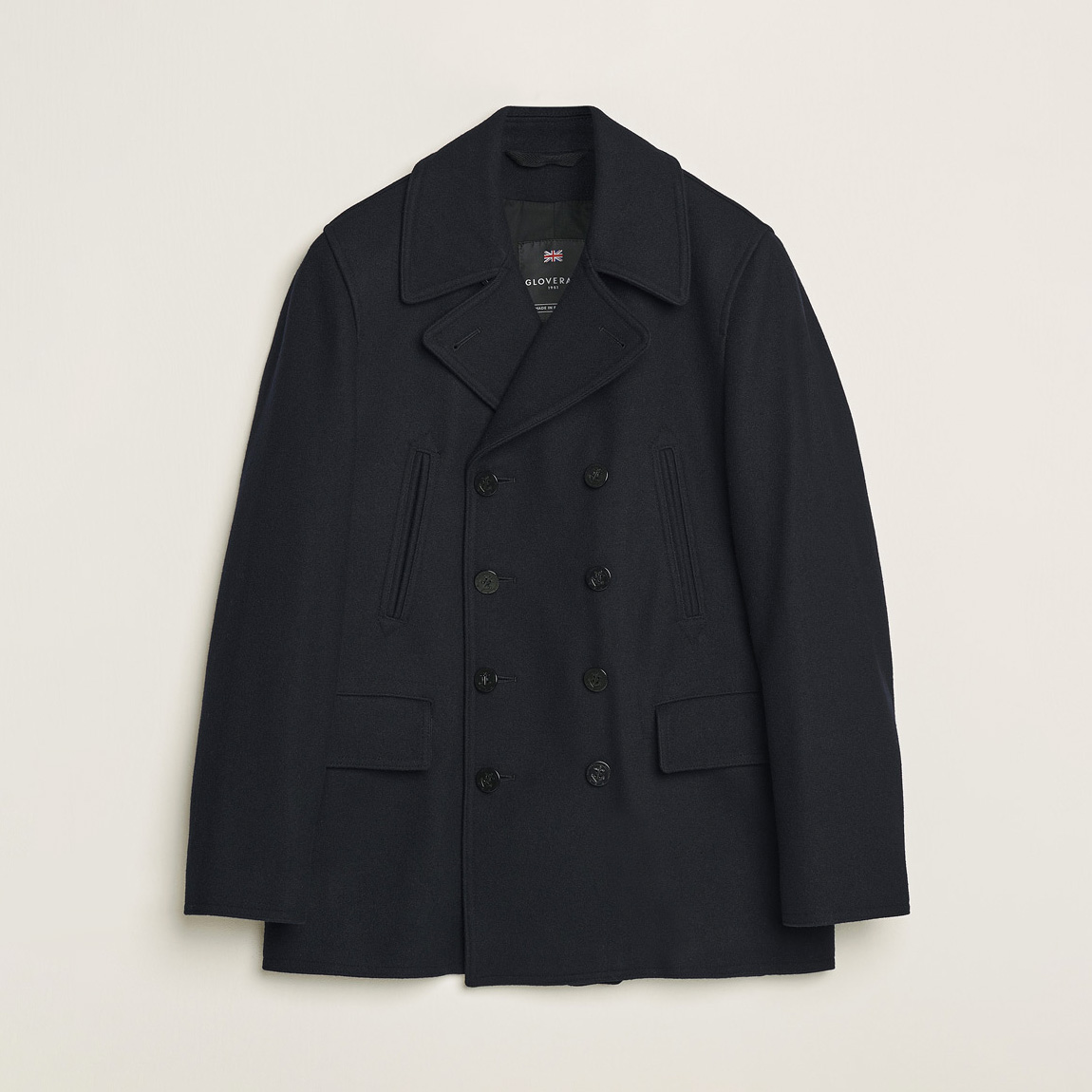 Gloverall Churchill Reefer Peacoat Navy en CareOfCarl.es