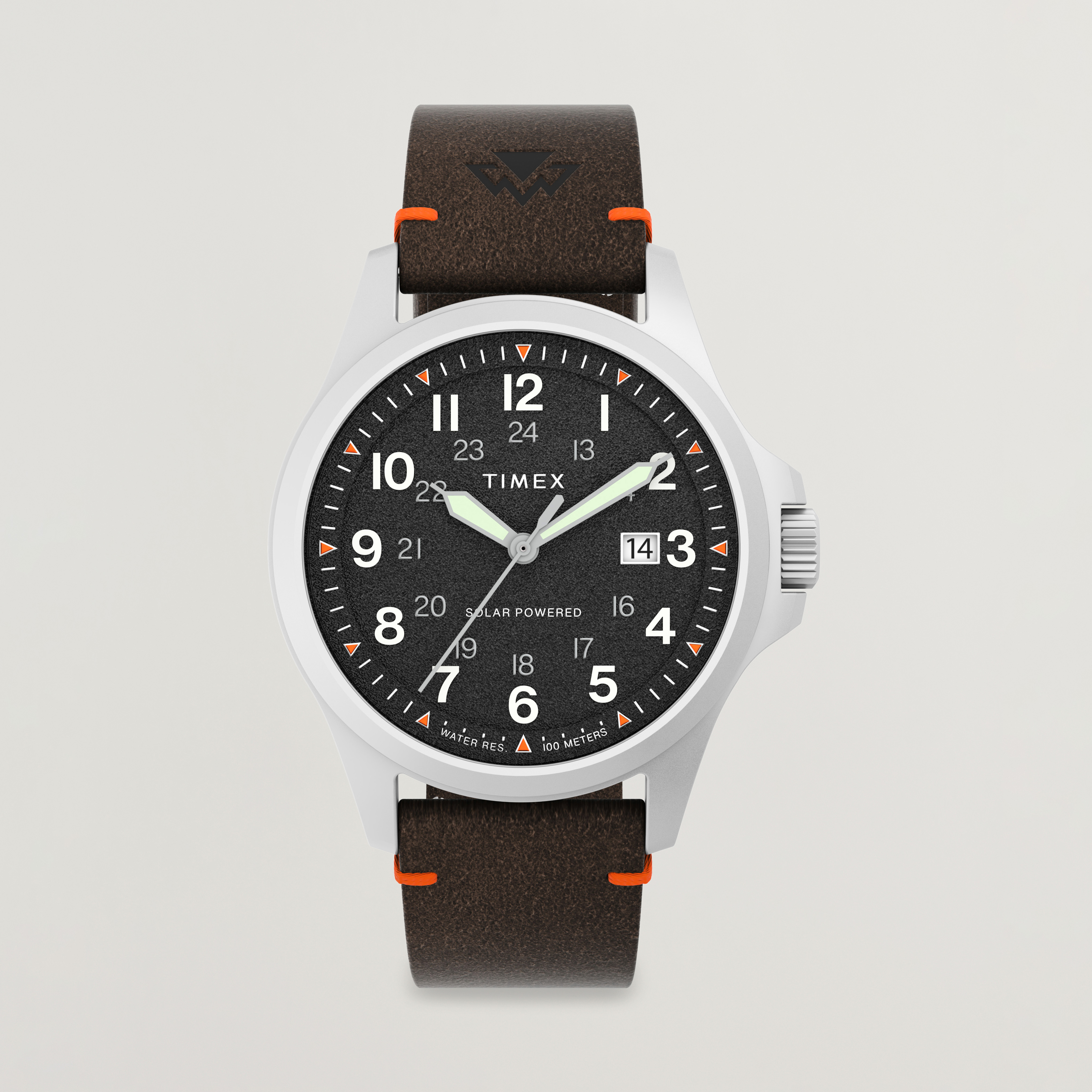 Timex Field Post Solar Watch 41mm Textured Black Dial en CareOfCarl.es