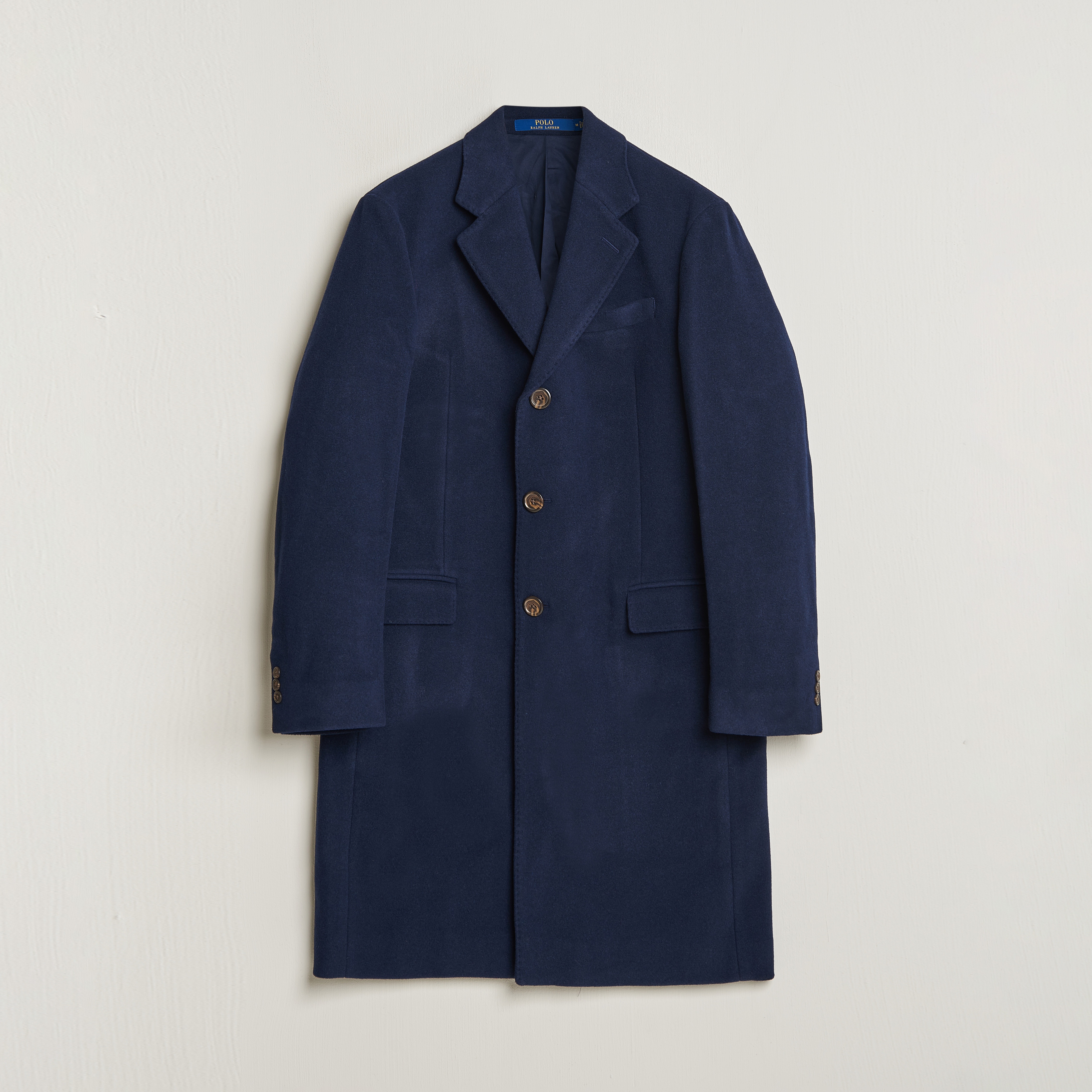 Polo Ralph Lauren Paddock Wool Coat Navy en CareOfCarl.es