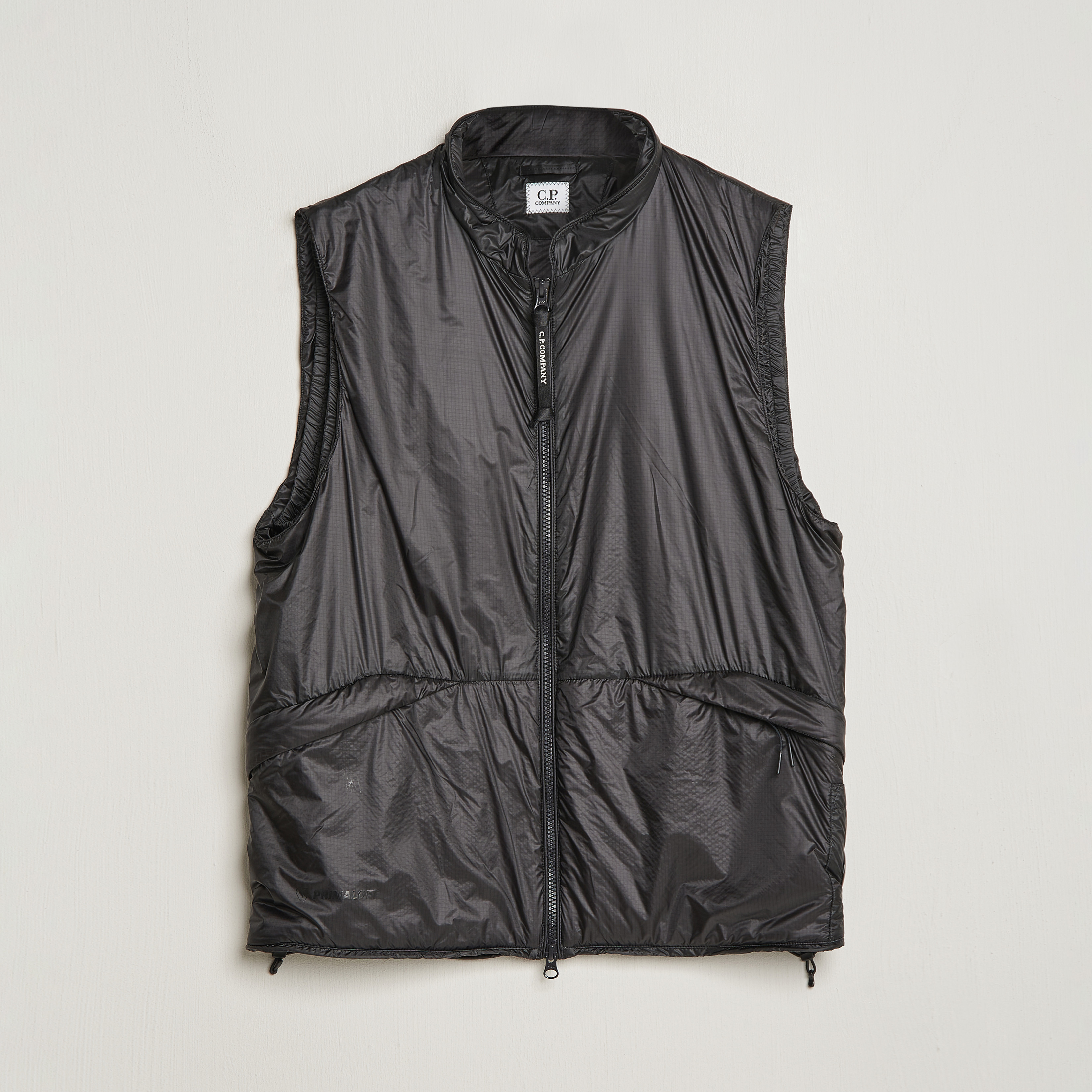C.P. Company Nada Shell Primaloft Ripstop Vest Black en CareOfCarl.es