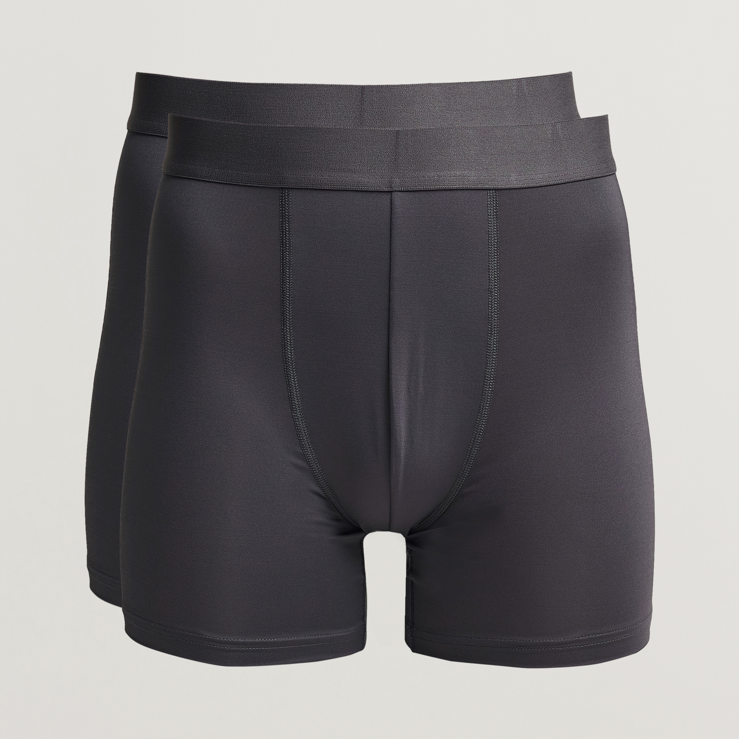 Bread & Boxers 2-Pack Active Boxer Brief Iron Grey en CareOfCarl.es