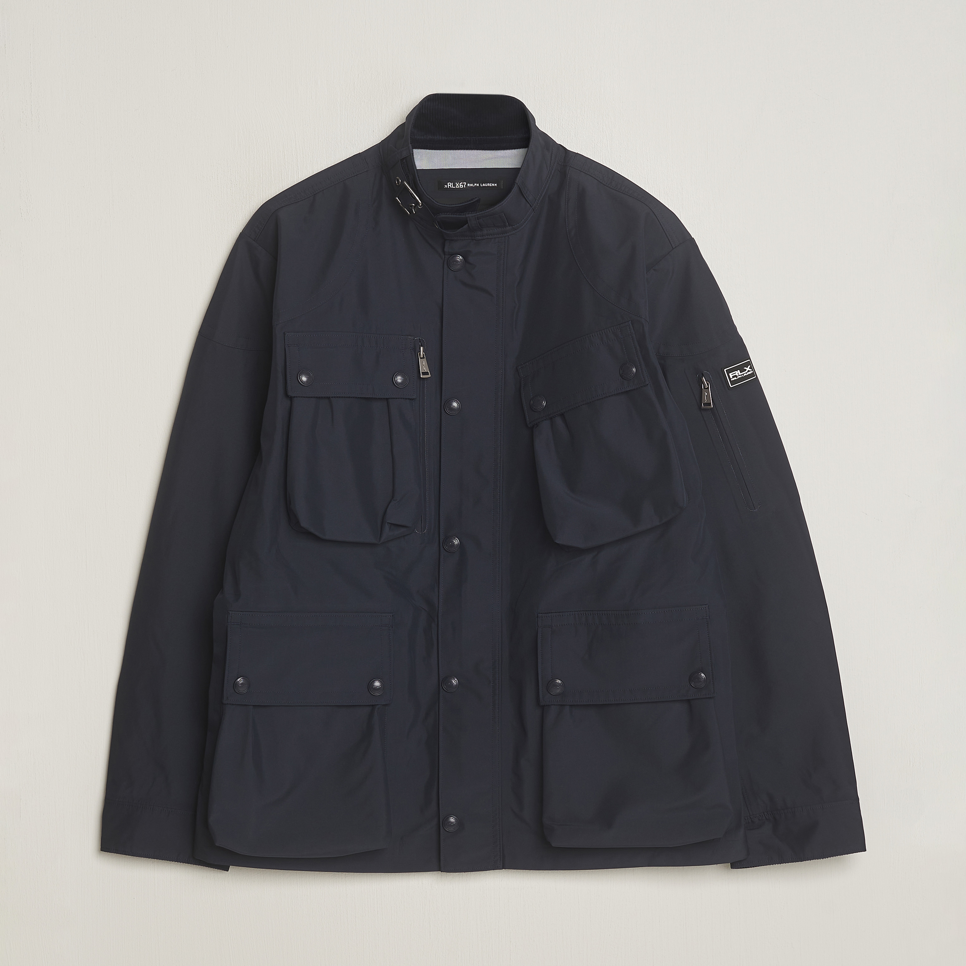 RLX Ralph Lauren Tech Taffeta Field Jacket Collection Navy en CareOfCarl.e