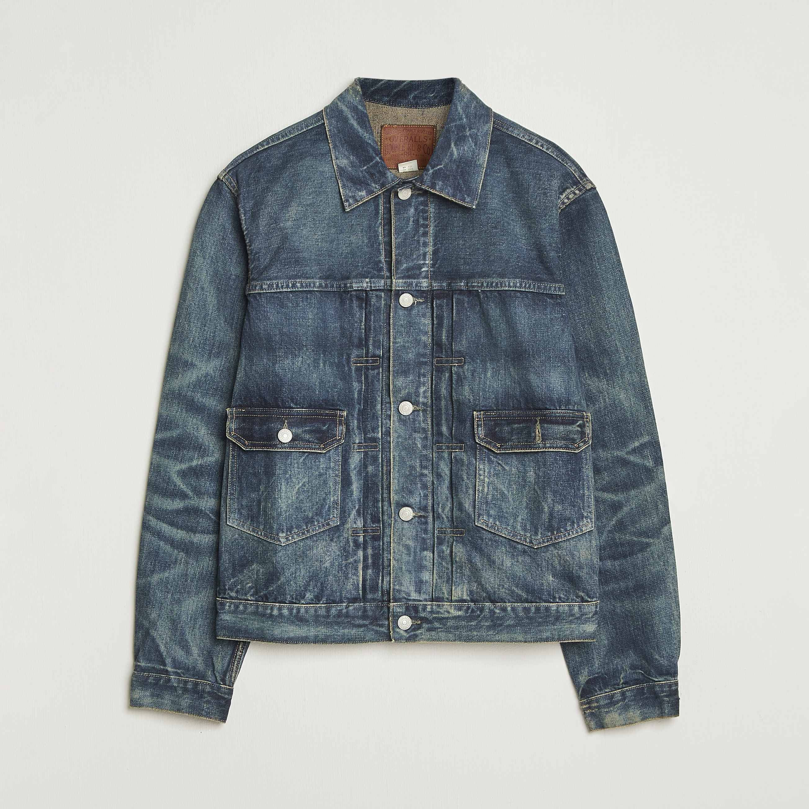 RRL Type 2 Denim Jacket Westview Wash en CareOfCarl.es